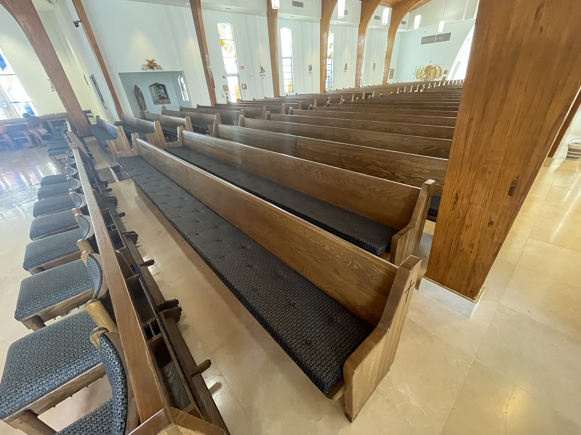 Pew Refinish Siesta Key, Florida - Church Furniture | Pews, Chairs ...