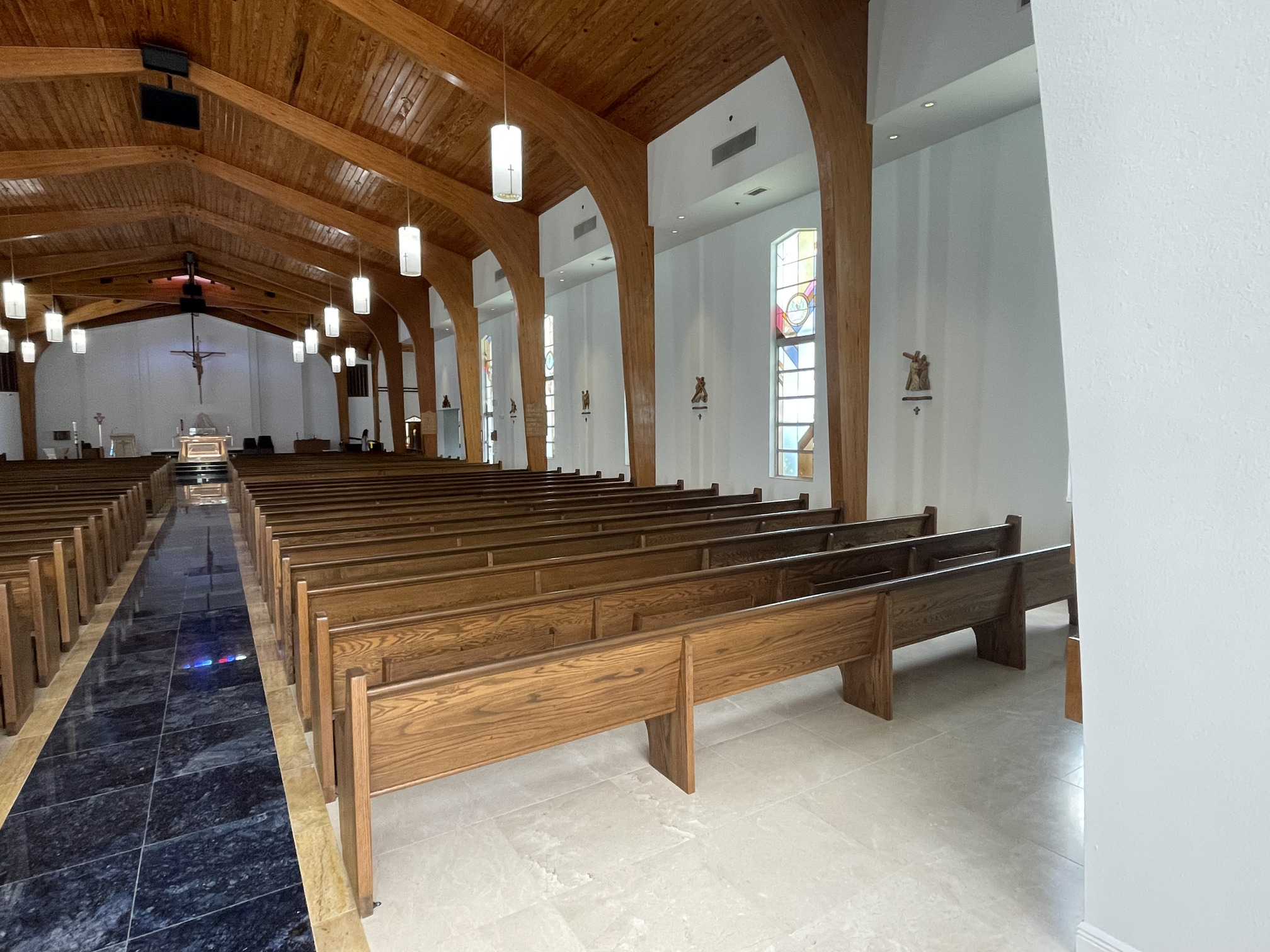 Pew Refinish Siesta Key, Florida - Church Furniture | Pews, Chairs ...