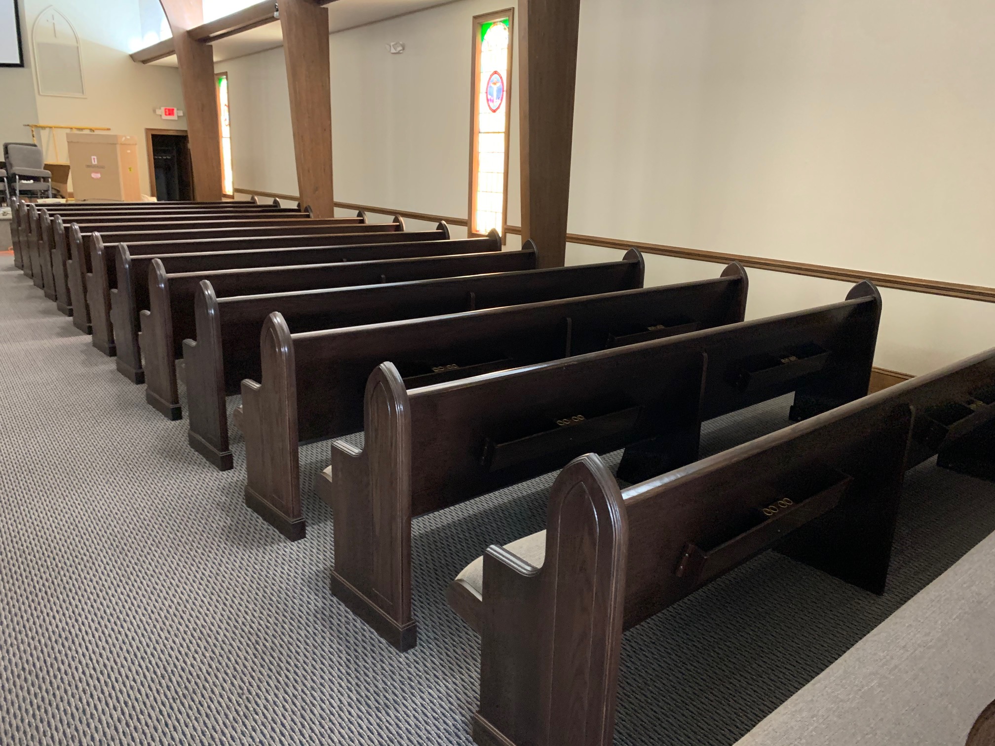 New Pews Macon, Georgia - Church Furniture | Pews, Chairs, Theater ...