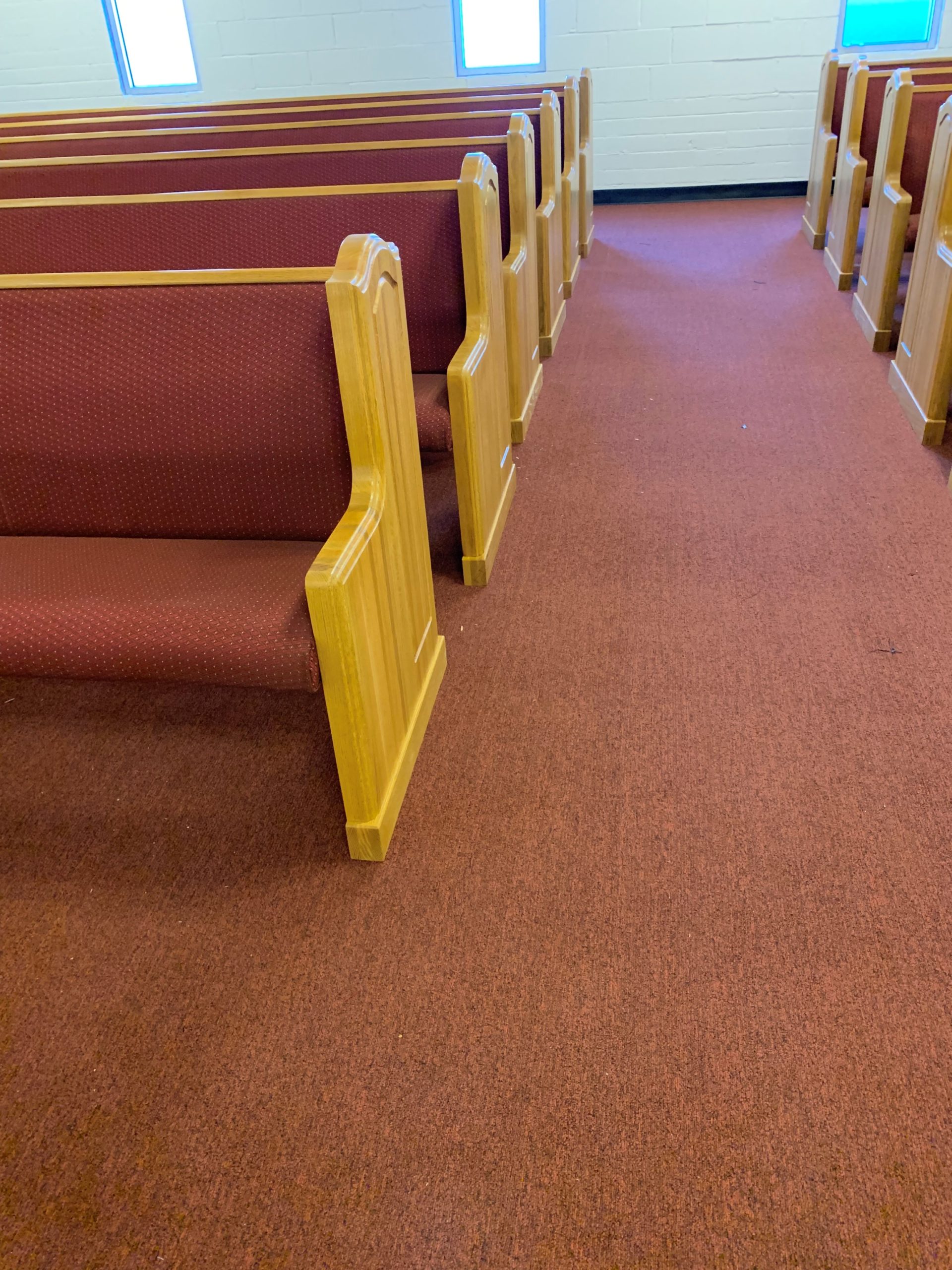New Pews Woodville, North Carolina - Church Furniture | Pews, Chairs ...